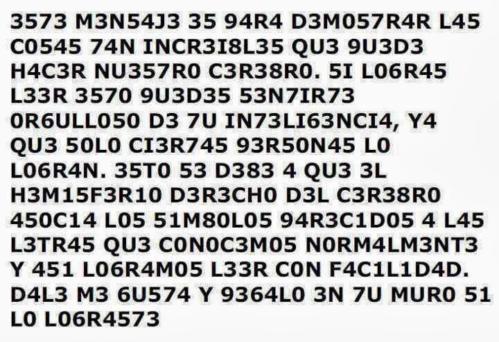 madelstark: MENSAJE ENCRIPTADO