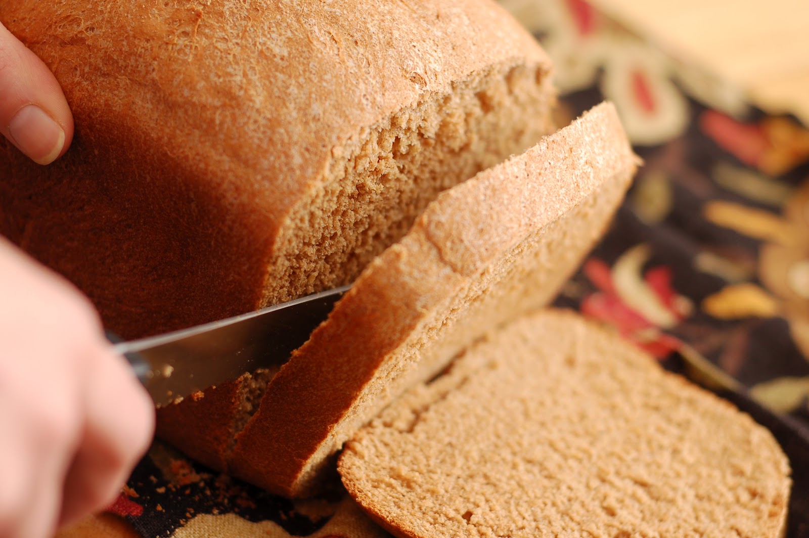 Simple Whole Wheat Sandwich Bread - A Kitchen Addiction