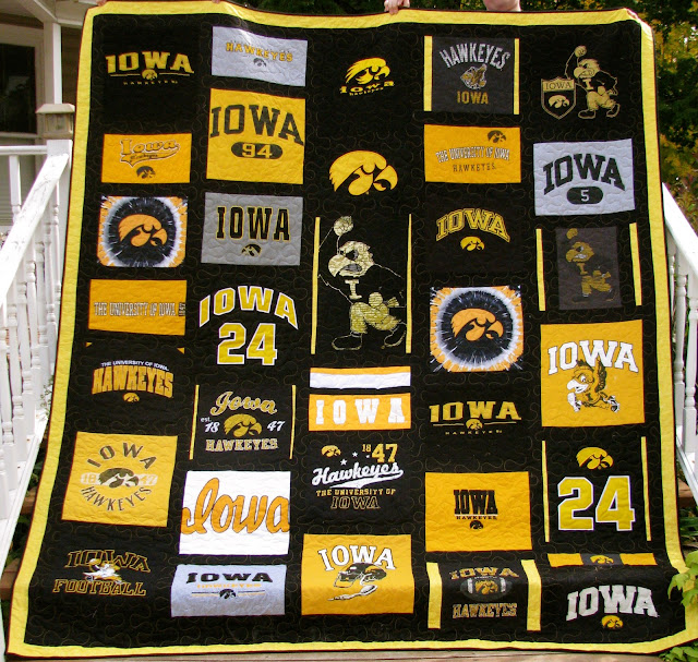 Red Star Quilts: Iowa Hawkeyes!