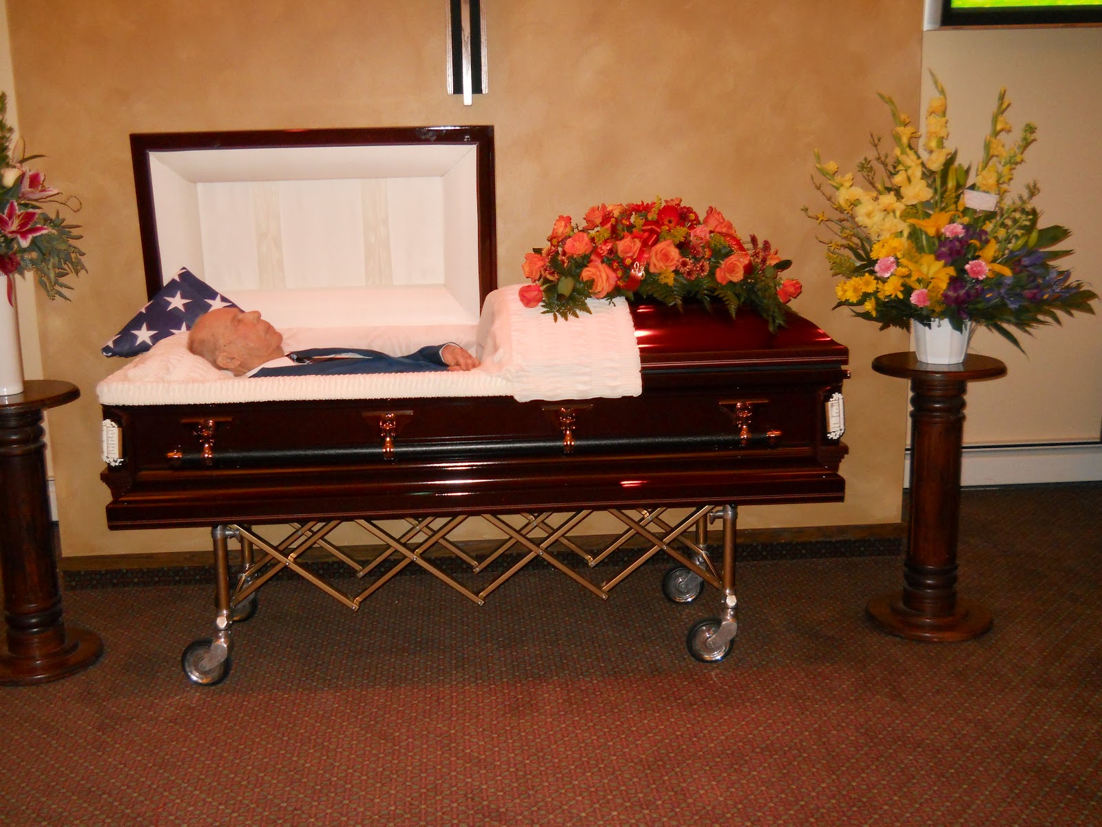 Gma Marcy: My Dad's Funeral 3-30-2012