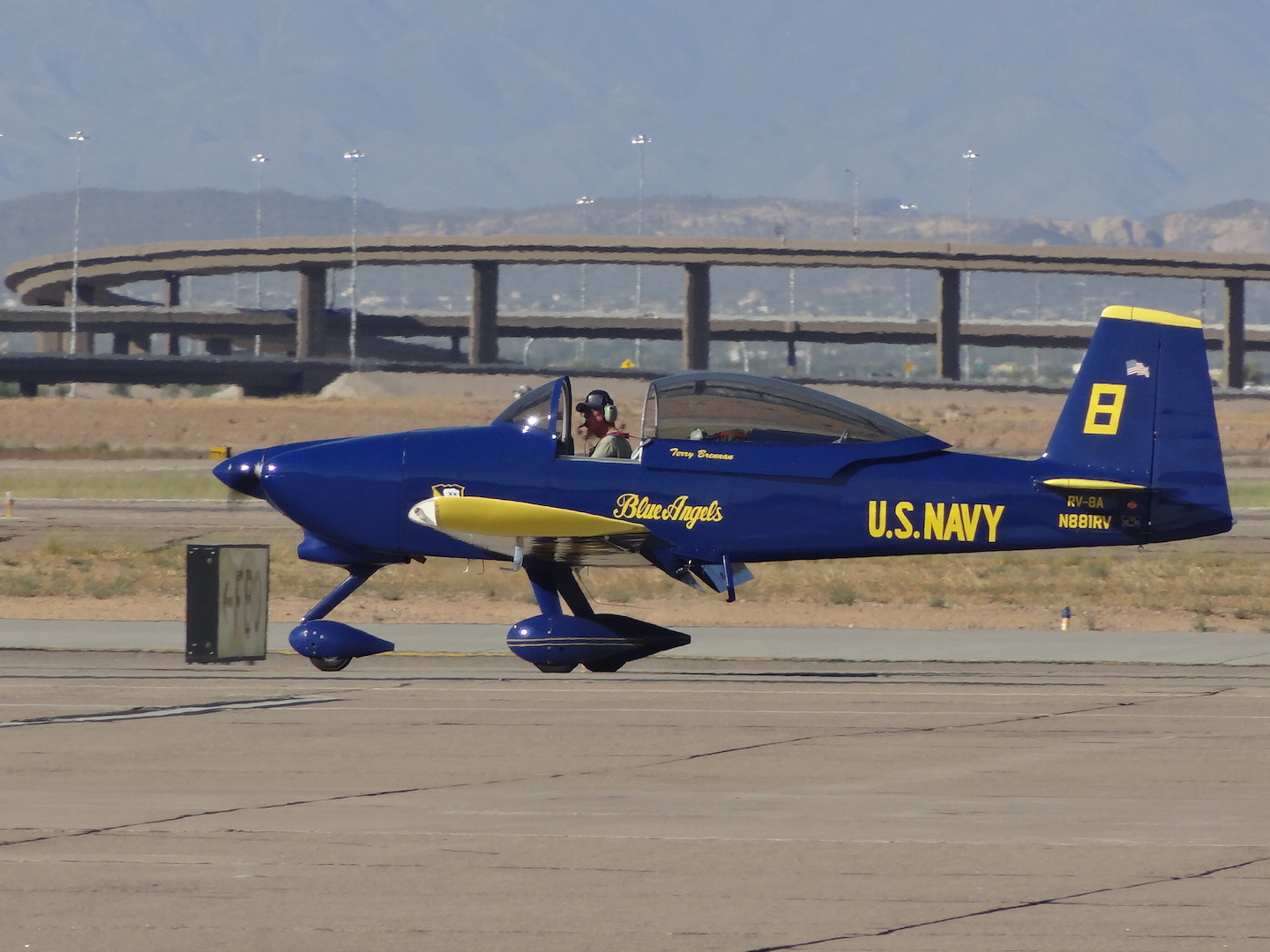 aero-wing: N881RV_Vans RV-8_Private_AZA_Blue Angels C/S