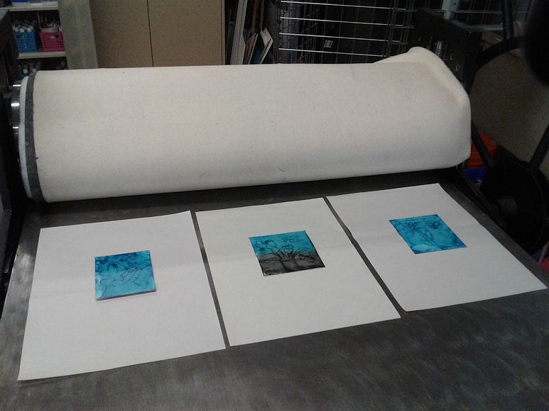 My Printmaking Journey: Milk carton printmaking - experimentations