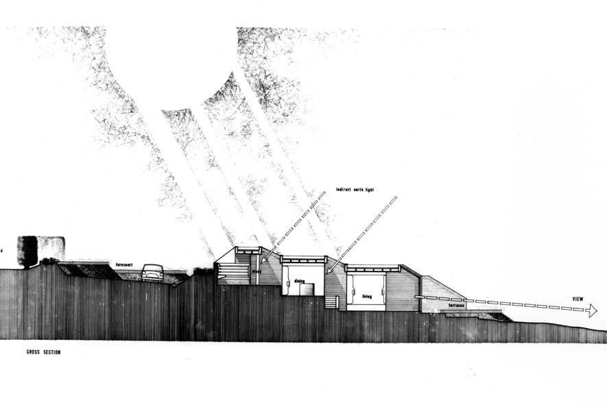 Iluminación natural: Jaffe House (Skybreak House) UK 1965 - 1966