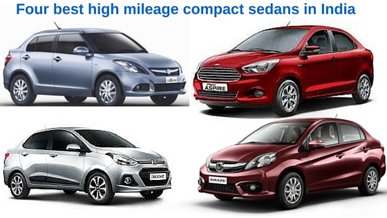 Automotive Manufactures Pvt Ltd: Four best high mileage compact sedans ...