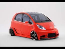 Tata NANO, sport mini red car modification - Need Help For Blog