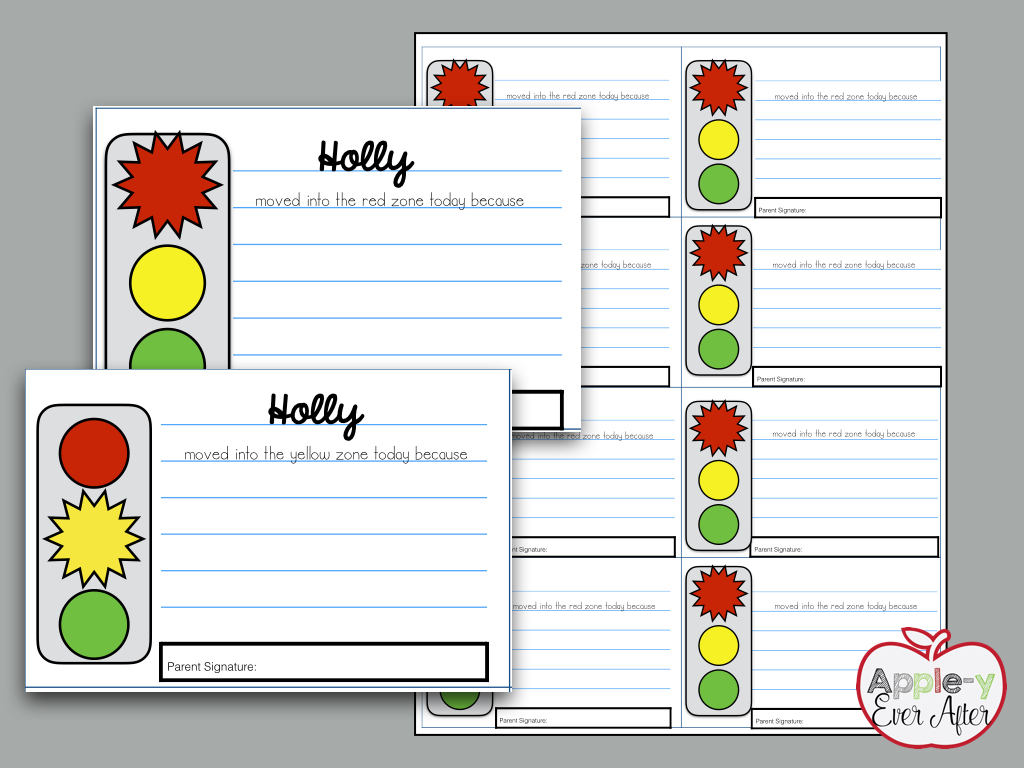 Traffic Light Behaviour Management (WITH A FREEBIE!) - Apple-y Ever After