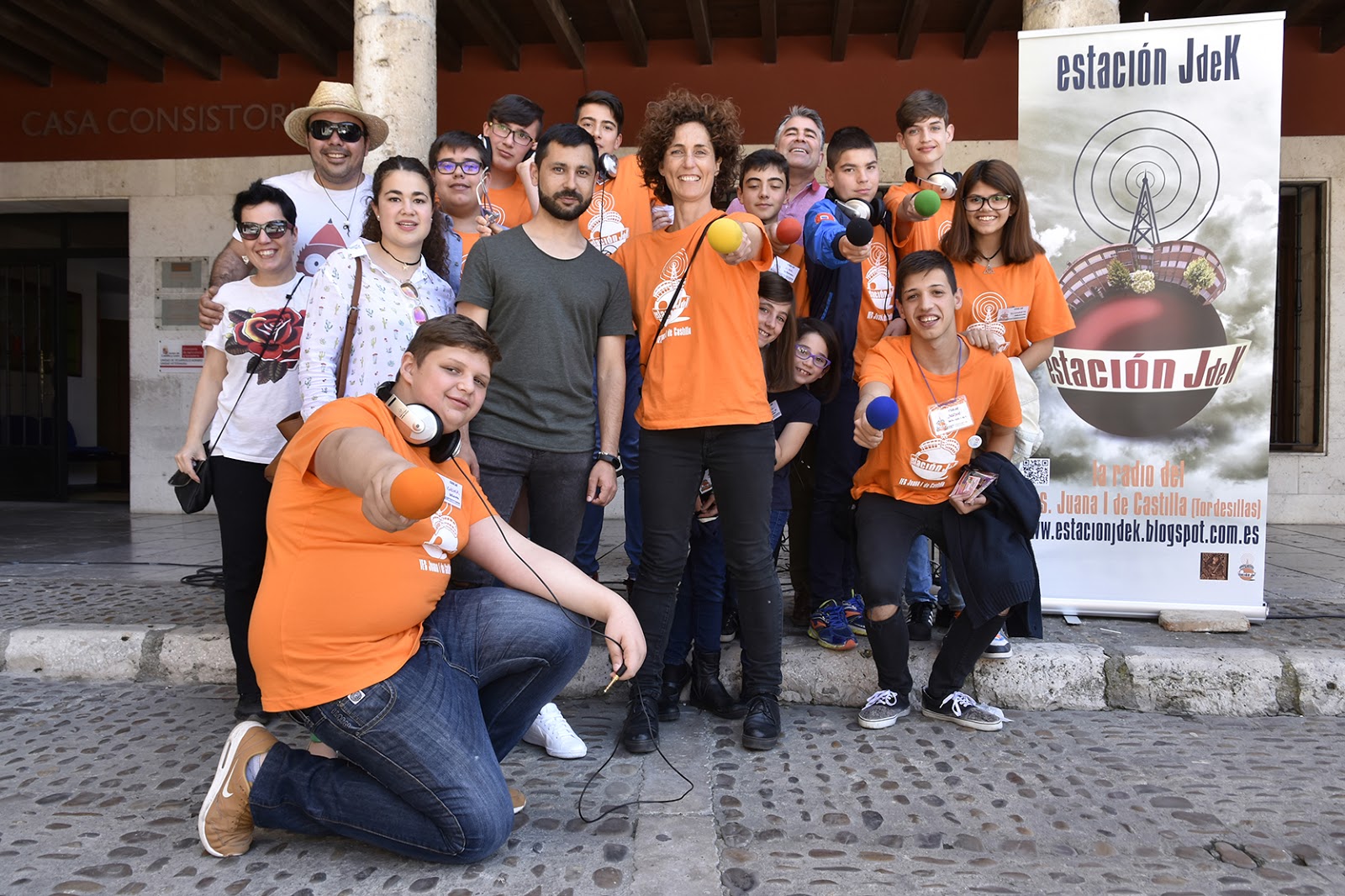 Estación JdeK, radio escolar en Tordesillas