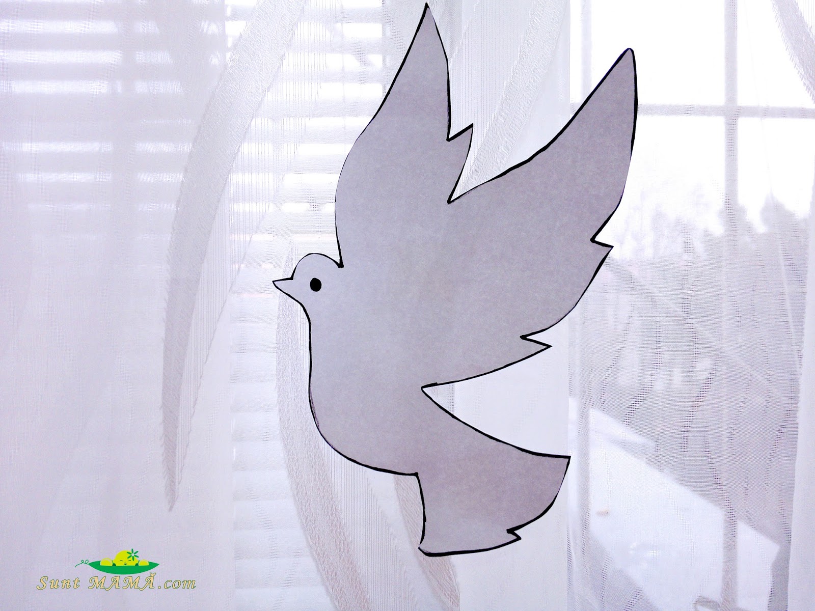 Sunt MAMĂ!: Activități pentru copii: Porumbelul – simbolul Păcii