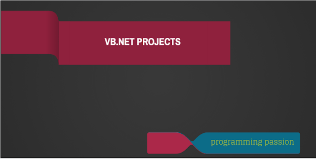 List Of VB.NET Projects - Tech Spider