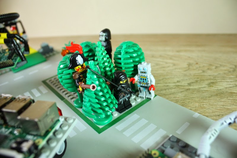 Easily Distracted: The evolution of Raspberry Pi: a Lego scene