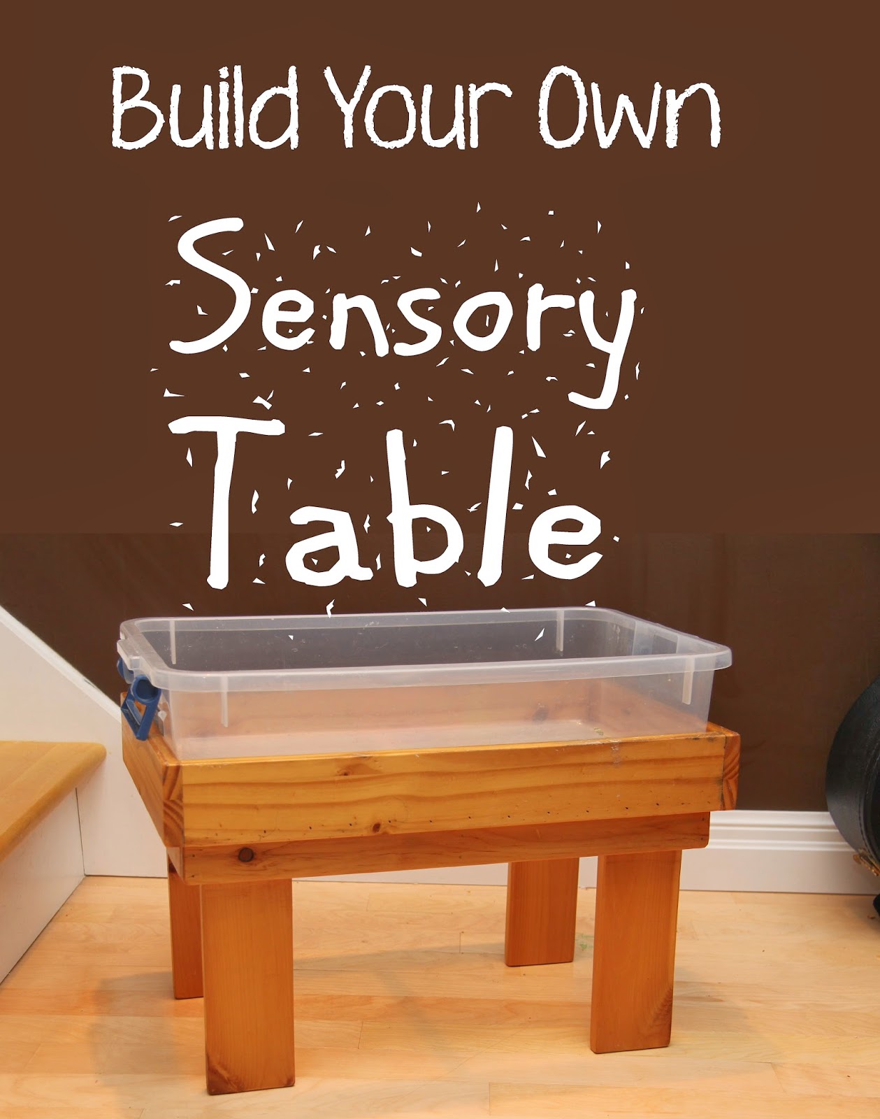 Blue Sky Parent: Build Your Own Sensory Table
