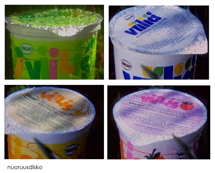 Nuoruusdisko: Välipalalle! Jogurtteja, viilejä ja rahkaa 90-luvulta