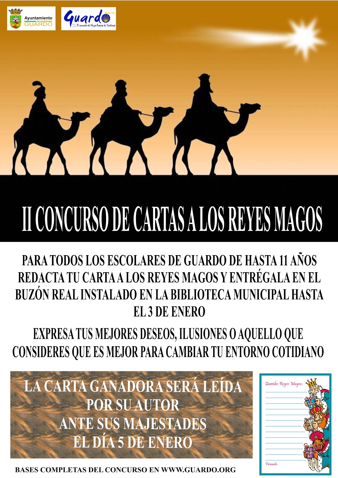 II CONCURSO DE CARTAS A LOS REYES MAGOS