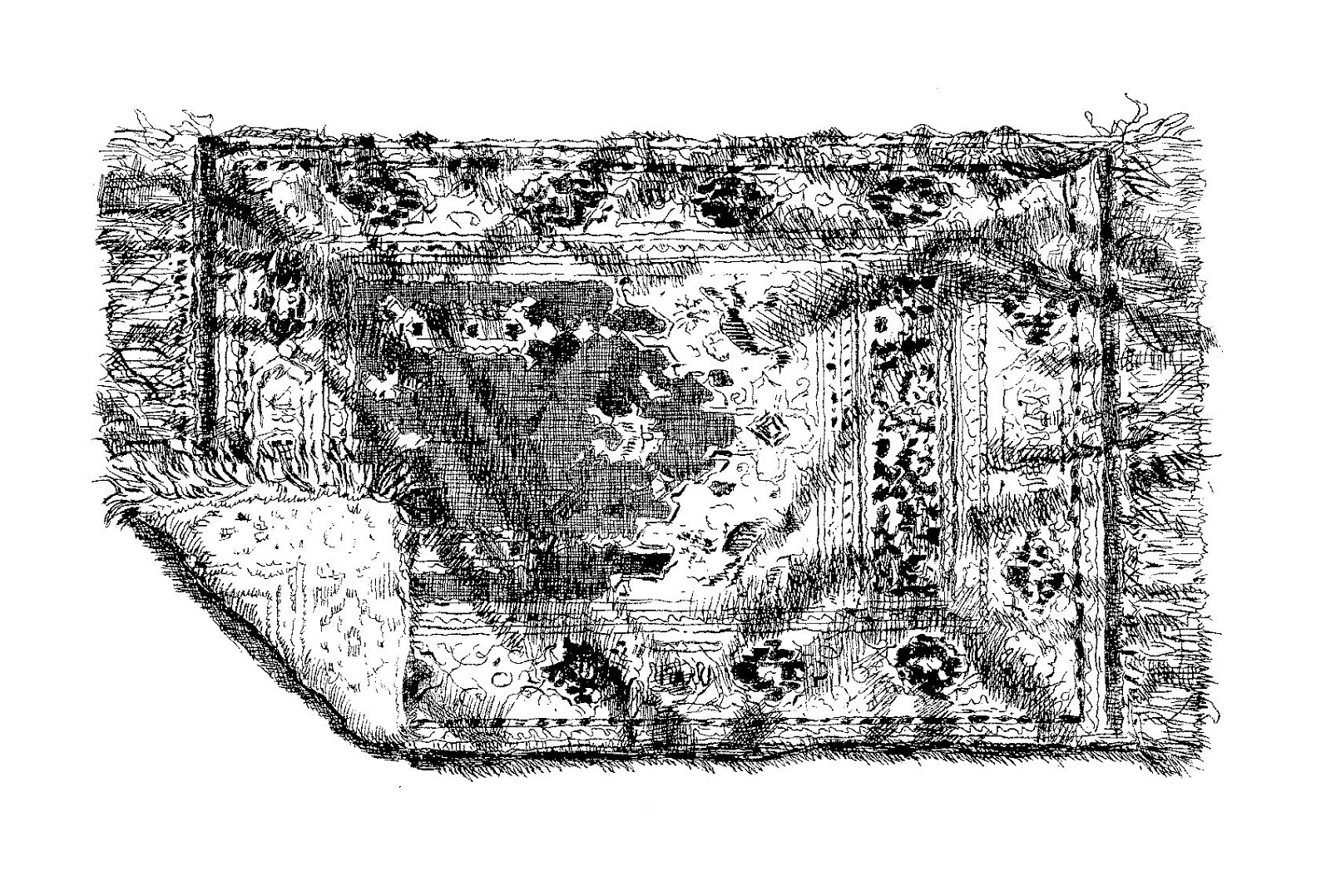 Rug Clip Art Black And White