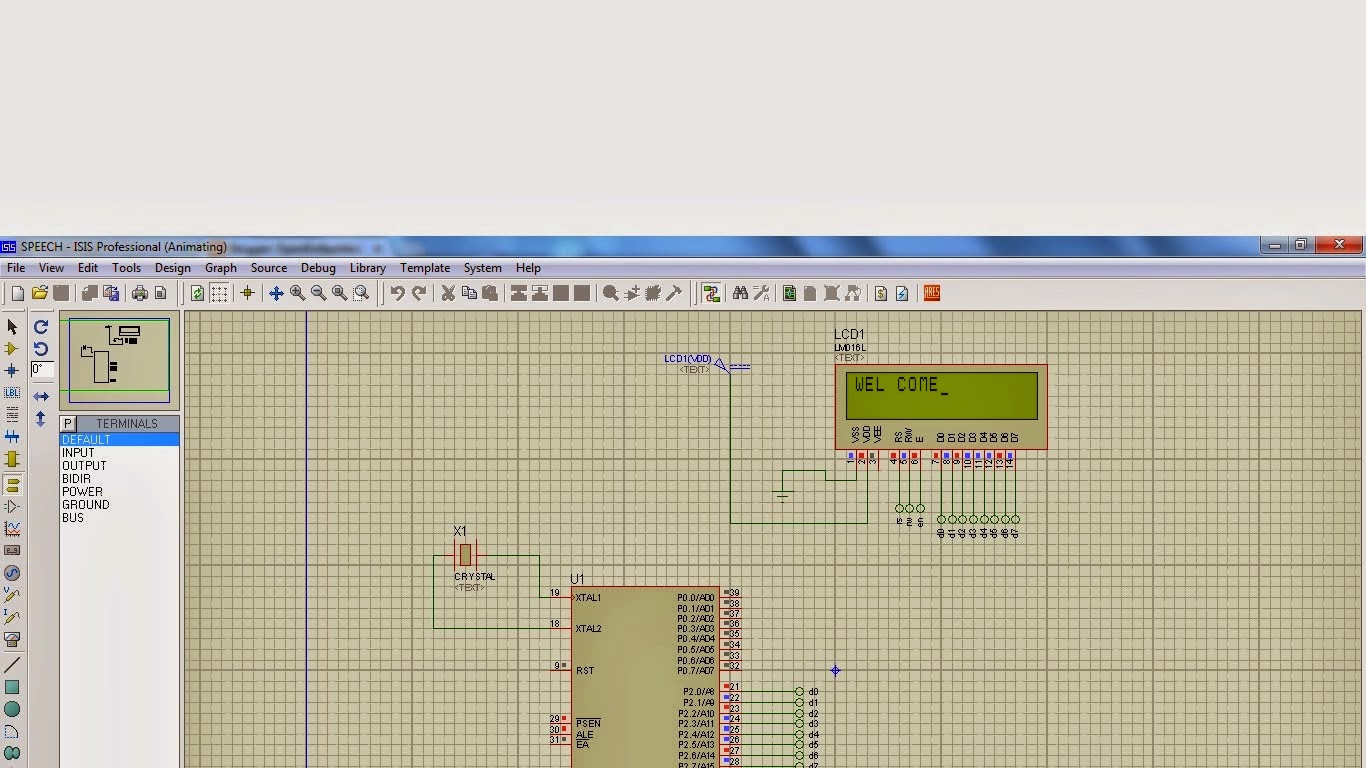 Sample Program for LCD 16x2 Interfacing To AT89C51 Micro-controller
