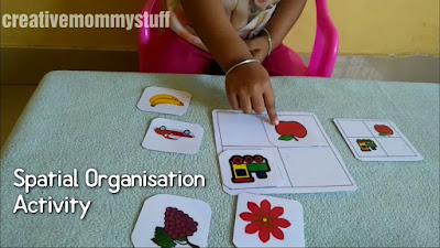 Creative Mommy Stuff: Spatial discrimination activity for preschoolers
