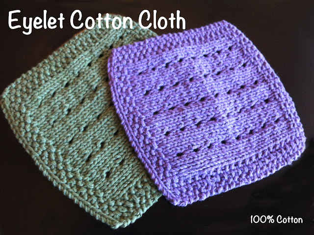 Starfish Knits: Eyelet Cotton Cloth