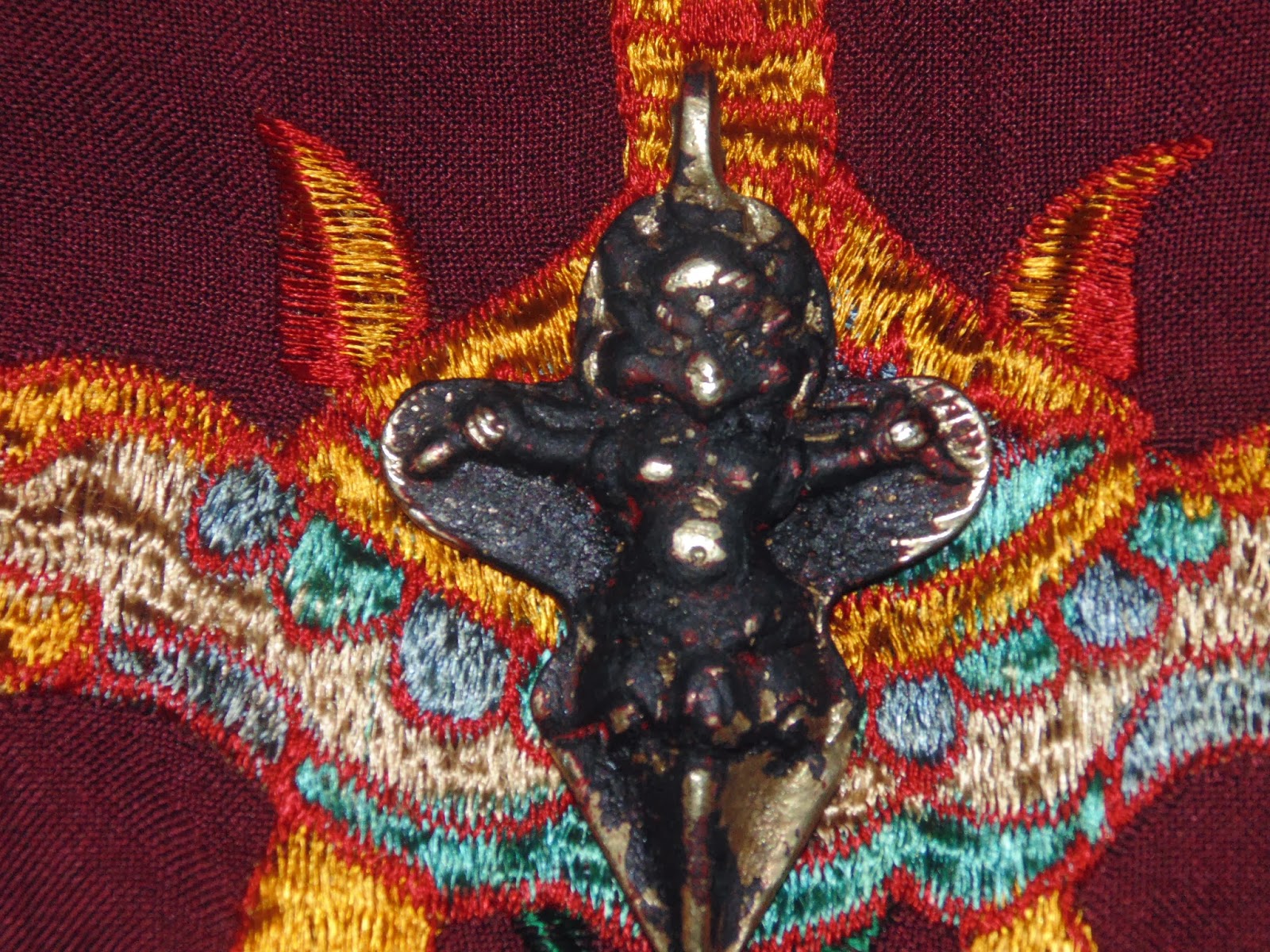 Tibetan Healing Amulet: The Garuda Thogchag