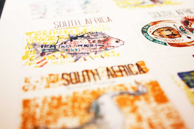 Hirschling: SOUTH AFRICAN NATIONAL SYMBOLS STAMPS