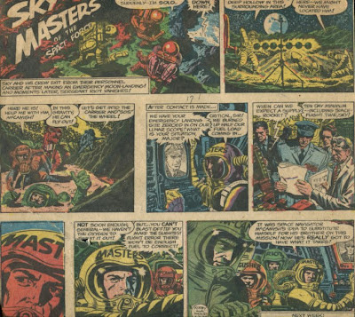 Kleefeld on Comics: Sky Masters... In Color!
