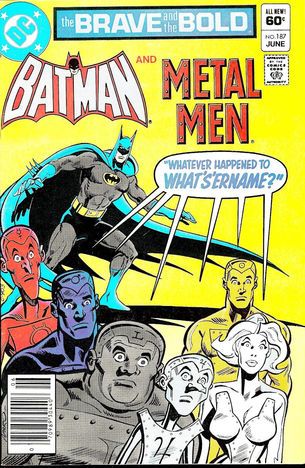 Chuck's Comic of the Day: The Classics - The Brave and the Bold #187