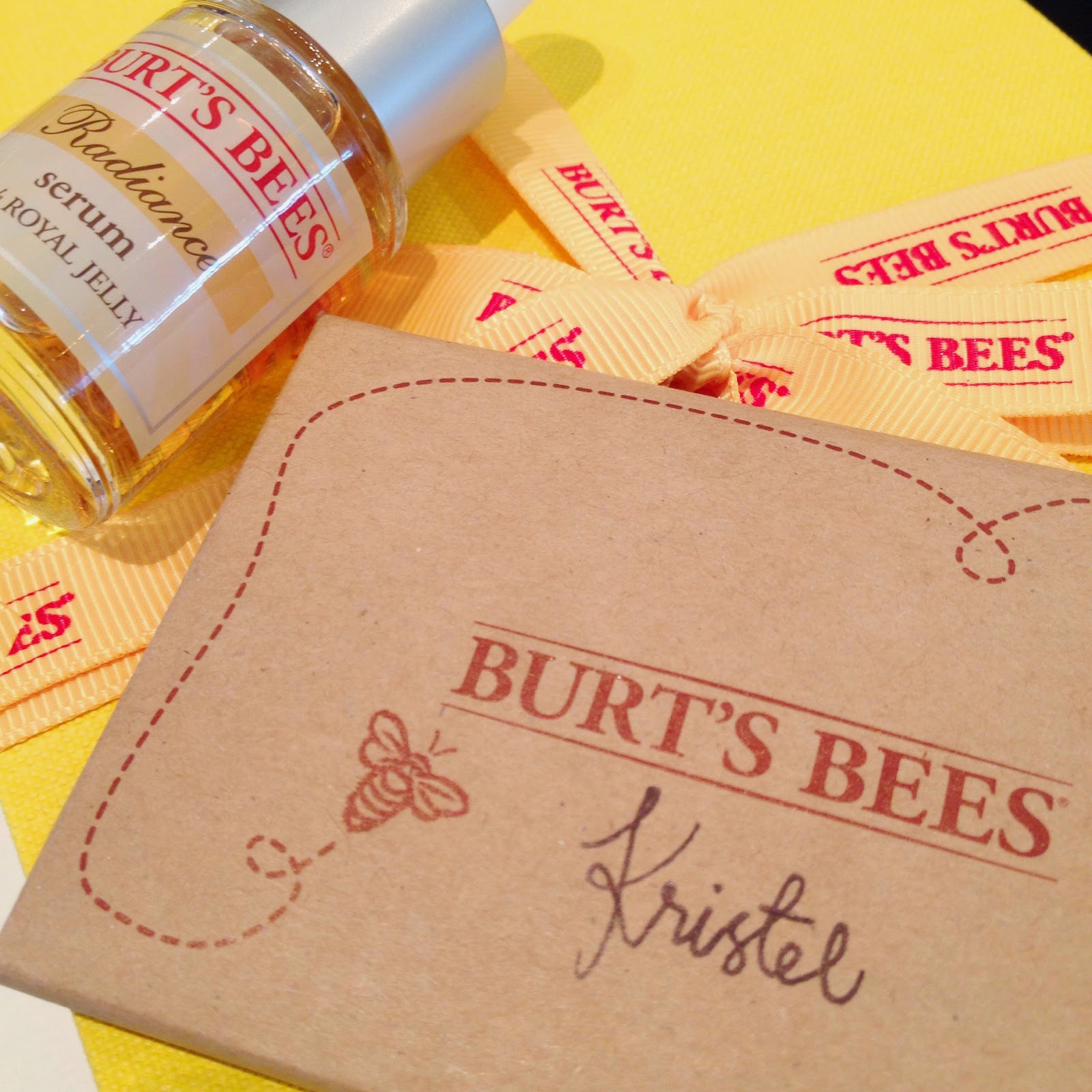 Sample Room presents: Burt's Bees Radiance | i am krissy