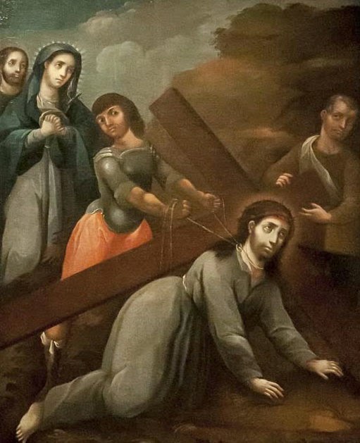 Pauca Verba: Station Nine ~ Jesus Falls A Third Time