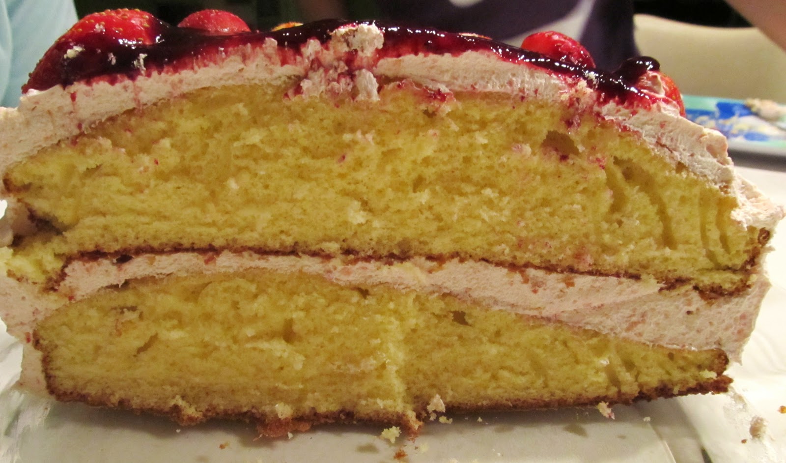 Apron Afternoons: Family Dessert: Strawberry Yellow Cake.