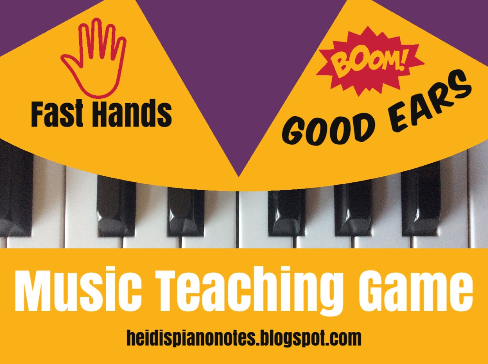 Heidi’s Piano Studio: Fast Hands (Good Ears) Game