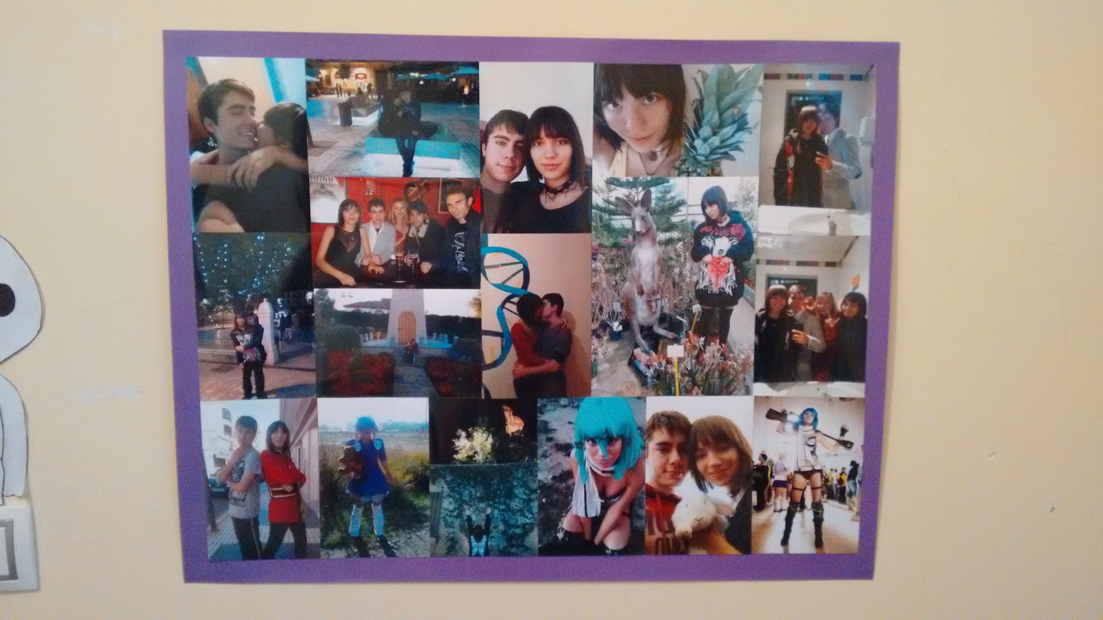 Donuth~Channel: Cómo pegar un póster recto a la pared