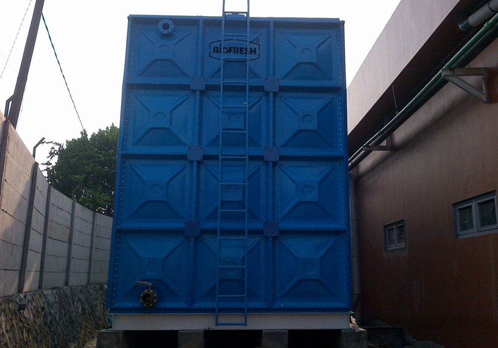 Roof Tank Fiberglass Biofresh (Panel Tank FRP) 500 m3 / Tangki Air ...
