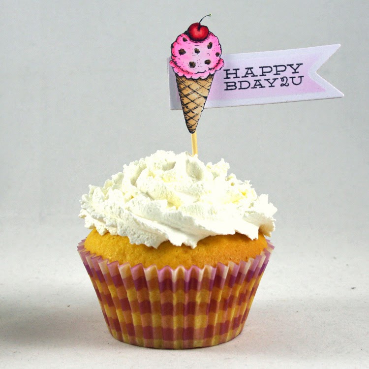 copic oz: Making Cupcake Toppers