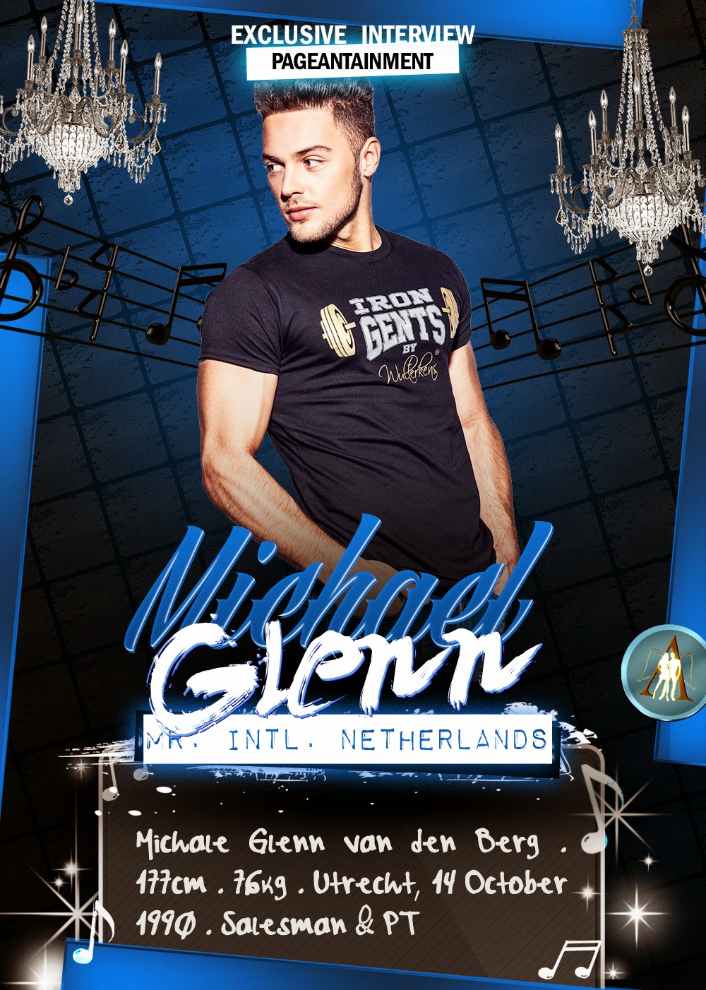 Exclusive Interview - Mr. International Netherlands: MICHAEL GLENN