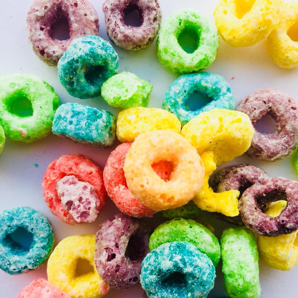 Little Yellow Sewing Box: Fruit Loops