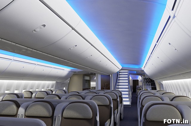 udangkarang.com: First Look Inside the Boeing 747-8 Airplane