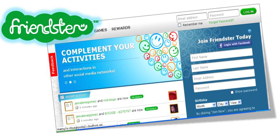 Friendster Social Networking Now Becoming Free Online Games - Read ...