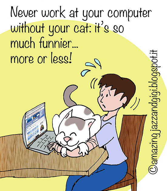 The amazing Jazz&Gigi: Cats and computers