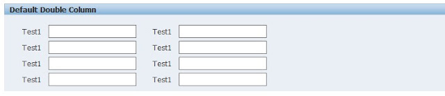 Oracle Application Framework: Different Regions / Layouts in OAF