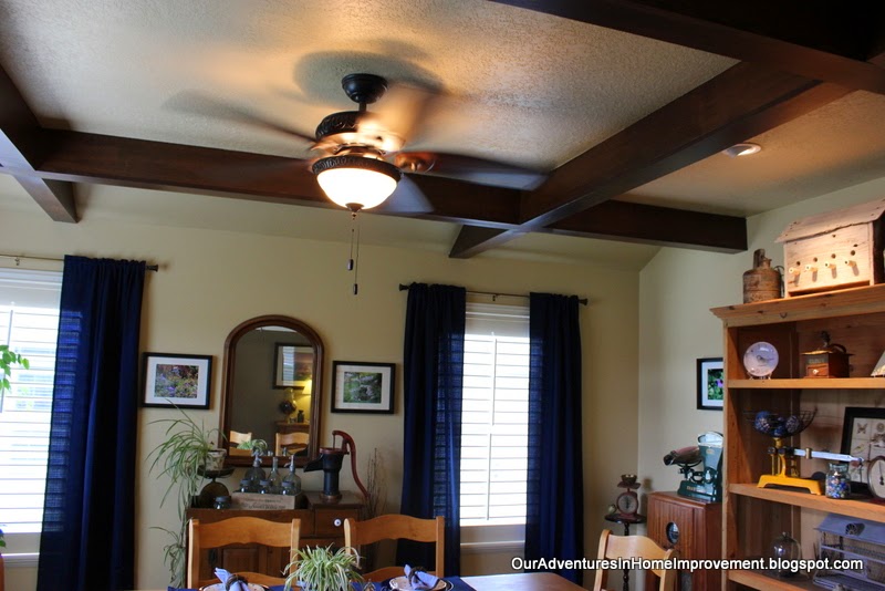 Our Adventures in Home Improvement: My New Hunter Fan and a Room ...