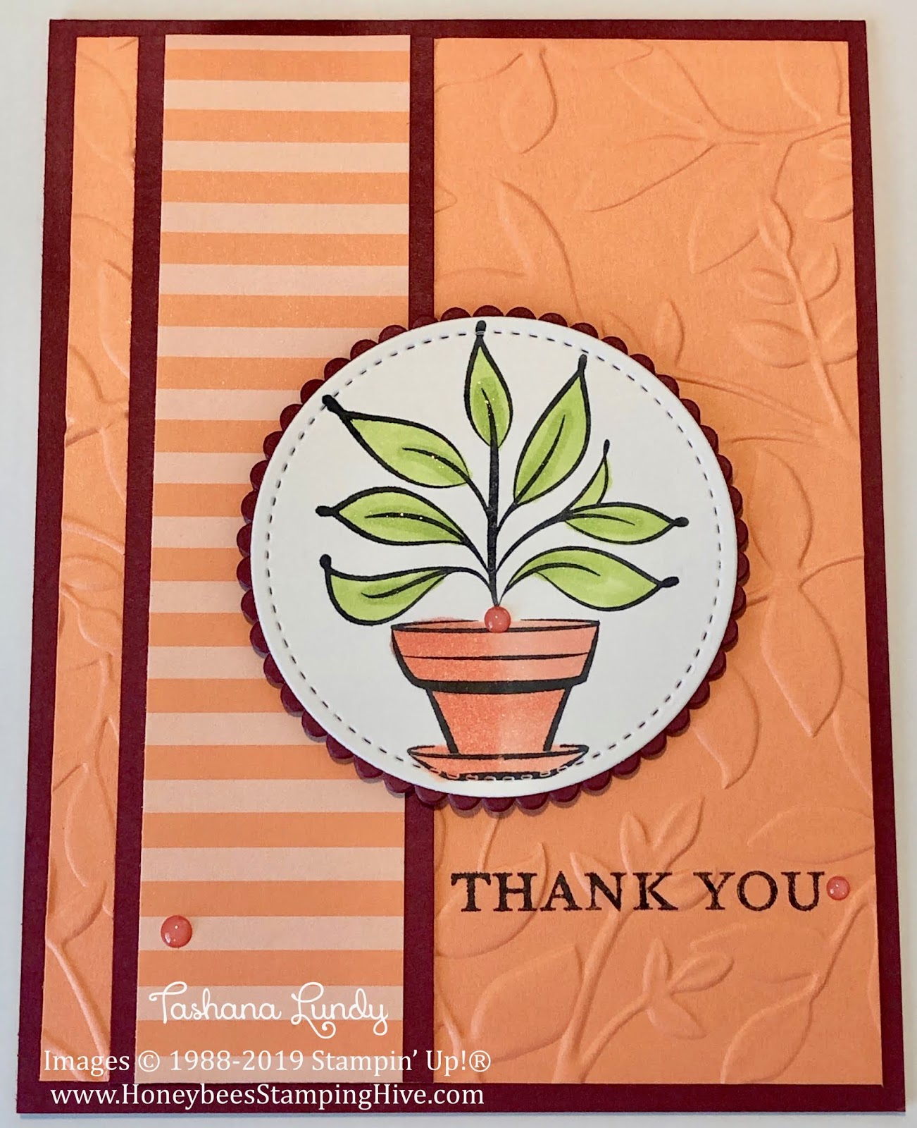 `: April Customer Thank You Card