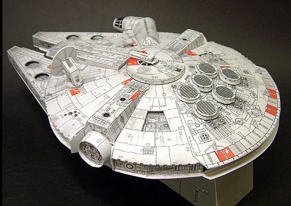 Mente de Fenix: Papercraft Halcón milenario en pdf