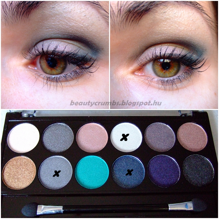 MUA paletta teszt - Dusk til dawn | Beautycrumbs