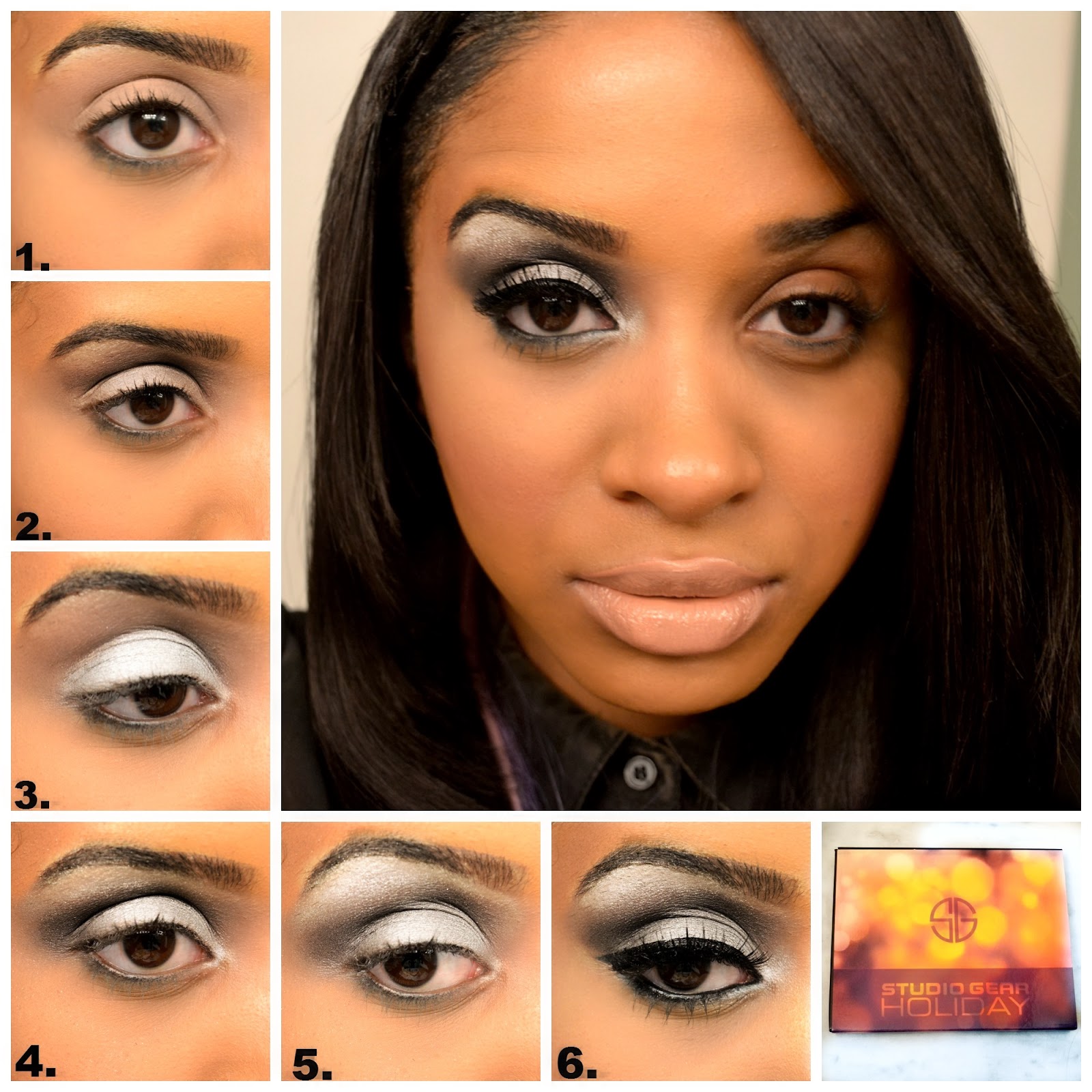 Studio Gear Cosmetics Holiday Smokey Eye Palette | REANA ASHLEY