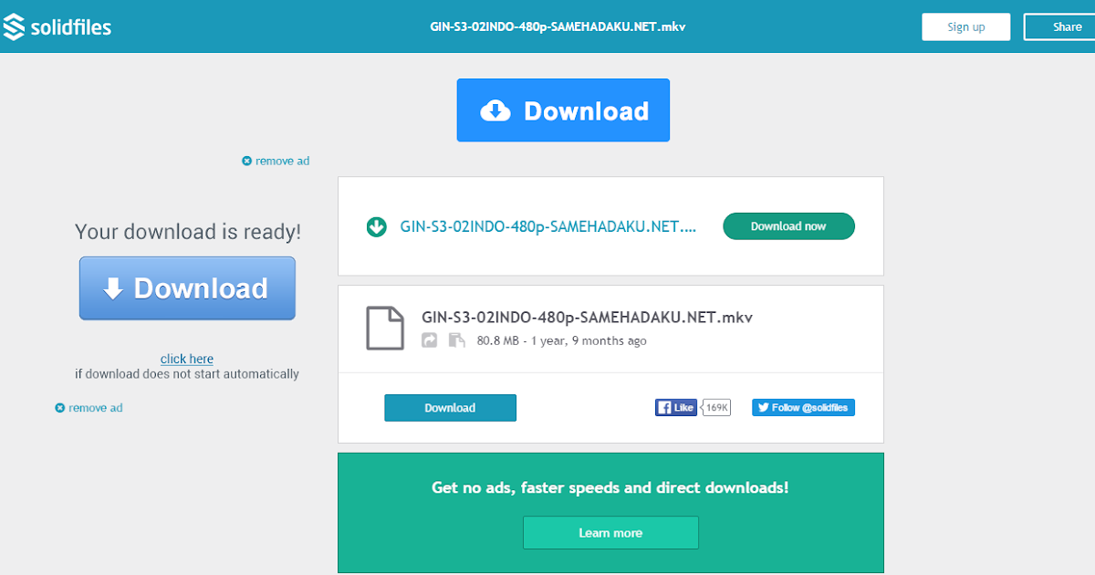Tips dan Trik download dengan IDM di Solidfiles