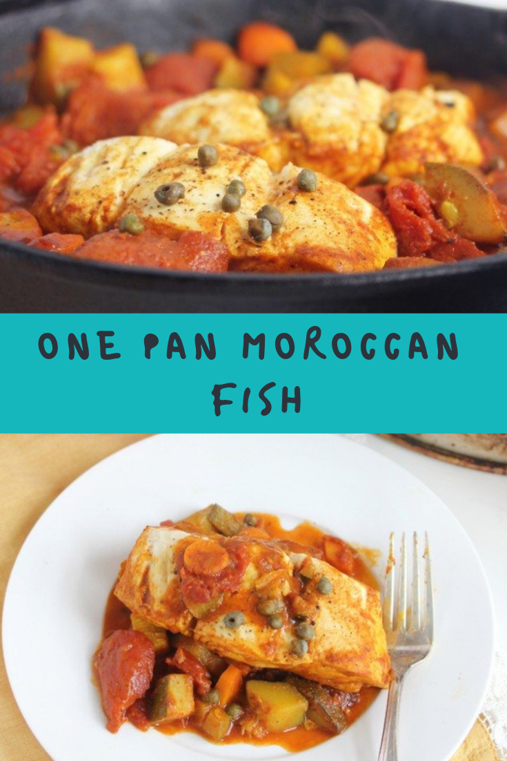 One Pan Moroccan Fish Recipe