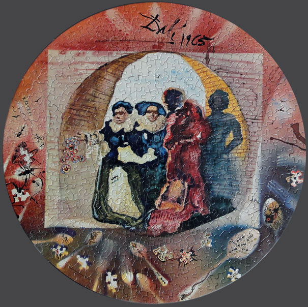 Salvador Dali Book Collector: Springbok Puzzle by Salvador Dali ...