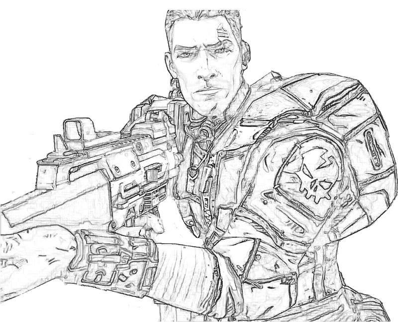 Axton Borderlands 2 Drawing