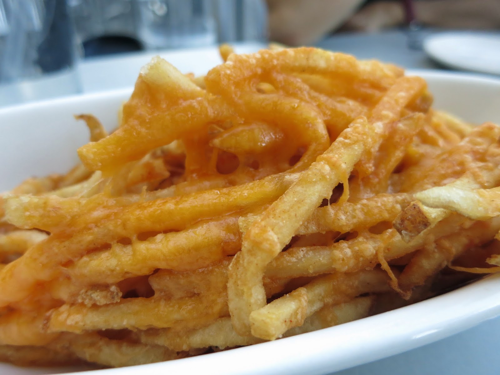 pieces of m: Cheddar Cheese Shoestring French Fries! [FOOD+FAMILY]