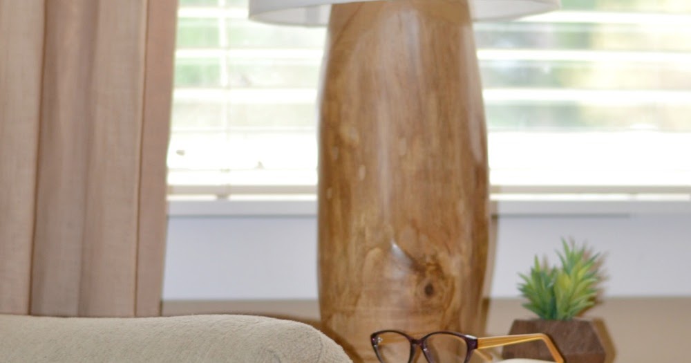 DIY a Modern Tree Stump Natural Wood Lamp