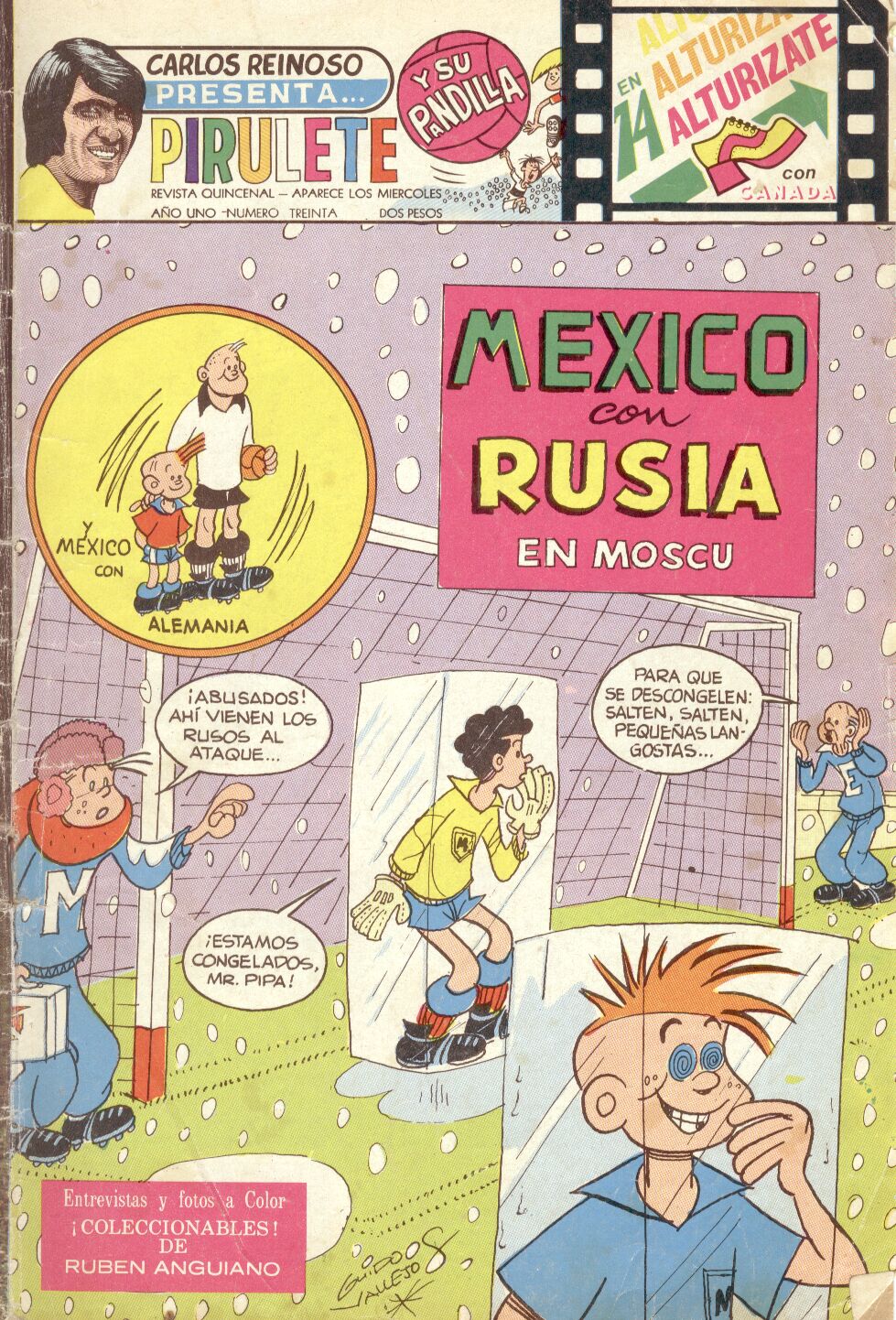 Mexico Comic Sonrisas: Pirulete y su pandilla (26 al 30)